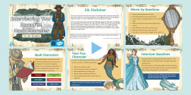 My Favourite Book Character Worksheet (teacher made)