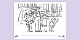 FREE! - Family / Whanau Colouring | Colouring Sheets