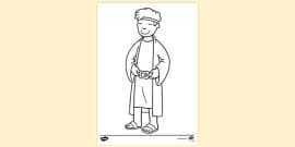FREE! - Young David I Colouring Sheet | Colouring Sheets