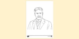 Robert Lewandowski Poland Colouring Sheet | Colouring