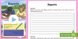 What is a Report? - Information Report Structure - Twinkl