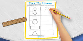 Visual Perception Cutting Worksheet - cutting, worksheet, visual