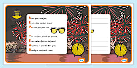 New Year Poem