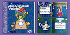 KS1 Alice in Wonderland Story PowerPoint - Twinkl