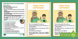 EYFS Maths Representing Numbers Challenge: How Many Hiding Animals?