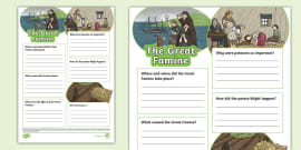 Legacy of the Great Famine (Fact File) (teacher made)