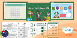 Phase 1 Number: Count Up to 100 (teacher made) - Twinkl