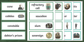 Victorian Word Mat - Primary Resource (teacher made)