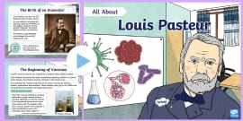 KS2 Louis Pasteur Facts Sheet (teacher made) - Twinkl