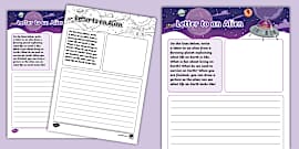 Friendly Letter Template – Foundation to Year 2 - Twinkl