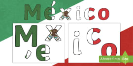 Cartel: Arte colaborativo Día de la bandera de México