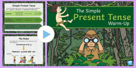 The Verb 'to be' (Present Tense) Poster (teacher made)