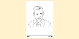 Captain James Cook Colouring | Colouring Sheets - Twinkl