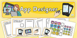 Design an App Worksheet - IT Resource - Twinkl