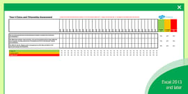 Australian Curriculum Year 5 Civics and Citizenship Assessment Spreadsheet