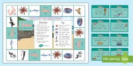 Under the Sea Themed Board Game (teacher made) - Twinkl