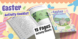 Australian Easter Activity Booklet F - 2
