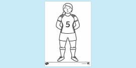NRL Colouring Pages | Rugby Players | Primary Resource
