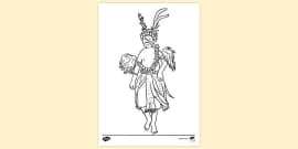 FREE! - Vanuatu Festival Colouring | Colouring Sheets