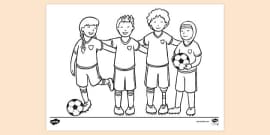 Sports Day Colouring Pages (teacher made) - Twinkl