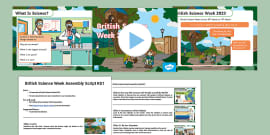 EYFS/KS1 British Science Week Fact File and Quiz - Twinkl