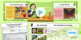 Classify Living Organisms Display Posters - Classify Living Organisms,