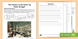The Scream by Munch Art Appreciation Worksheet / Worksheet