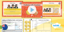Comparing Fractions Lesson Plan | Year 3 | Teacher-made