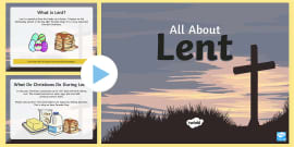 Lent PowerPoint - RE Resource - Twinkl