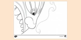 Sun Hat Colouring Sheet | Colouring Sheets | Twinkl - Twinkl