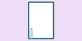 FREE! - Milk Bottle Page Border | Page Borders | Twinkl