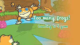 👉 Too Many Frogs: Skip Counting by 2, 5 and 10 Game