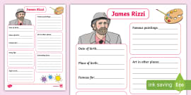 Celebrity Fact File Template,Celebrity, (teacher made)