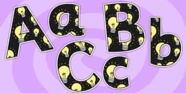 Light Display Letter - Classroom Resources (teacher made)