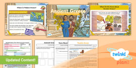 Ancient Greek Alphabet - Greek Writing Resource for Kids