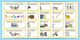 Spark a Conversation Prompt Cards (teacher made) - Twinkl