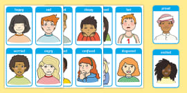 😊 Emoji Emotion Cards | Primary Resources | Twinkl