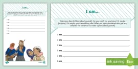 I Am Poem Instructions and Templates (Teacher-Made) - Twinkl