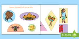 Mexican Heritage I Spy Game | Printable Worksheet | Twinkl