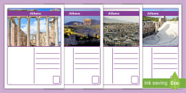 Athens Fact File - KS2 - Twinkl