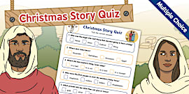The Christmas Story Sequencing Activity