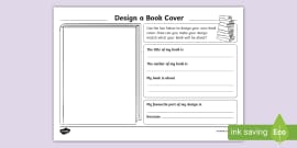 Design a Book Cover Differentiated Activity (Teacher-Made)