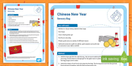 Chinese New Year Sensory Story Role Play Puppets - Twinkl