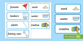 FREE! - 👉 Water Area Sign (teacher made)