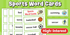 Sports Flashcards | Olympics | Twinkl