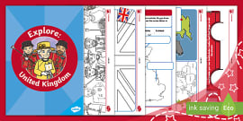 The United Kingdom Quiz Activity,UK quiz (teacher made)