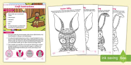 Easter Bunny Pop Art Display Poster | Twinkl | KS1 - Twinkl