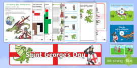 What is the Saint George and the Dragon Legend - Twinkl