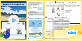 Year 2 Expanded Noun Phrases Warm-Up PowerPoint - KS1