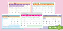 Calendario Compleanni da Stampare | Twinkl (teacher made)